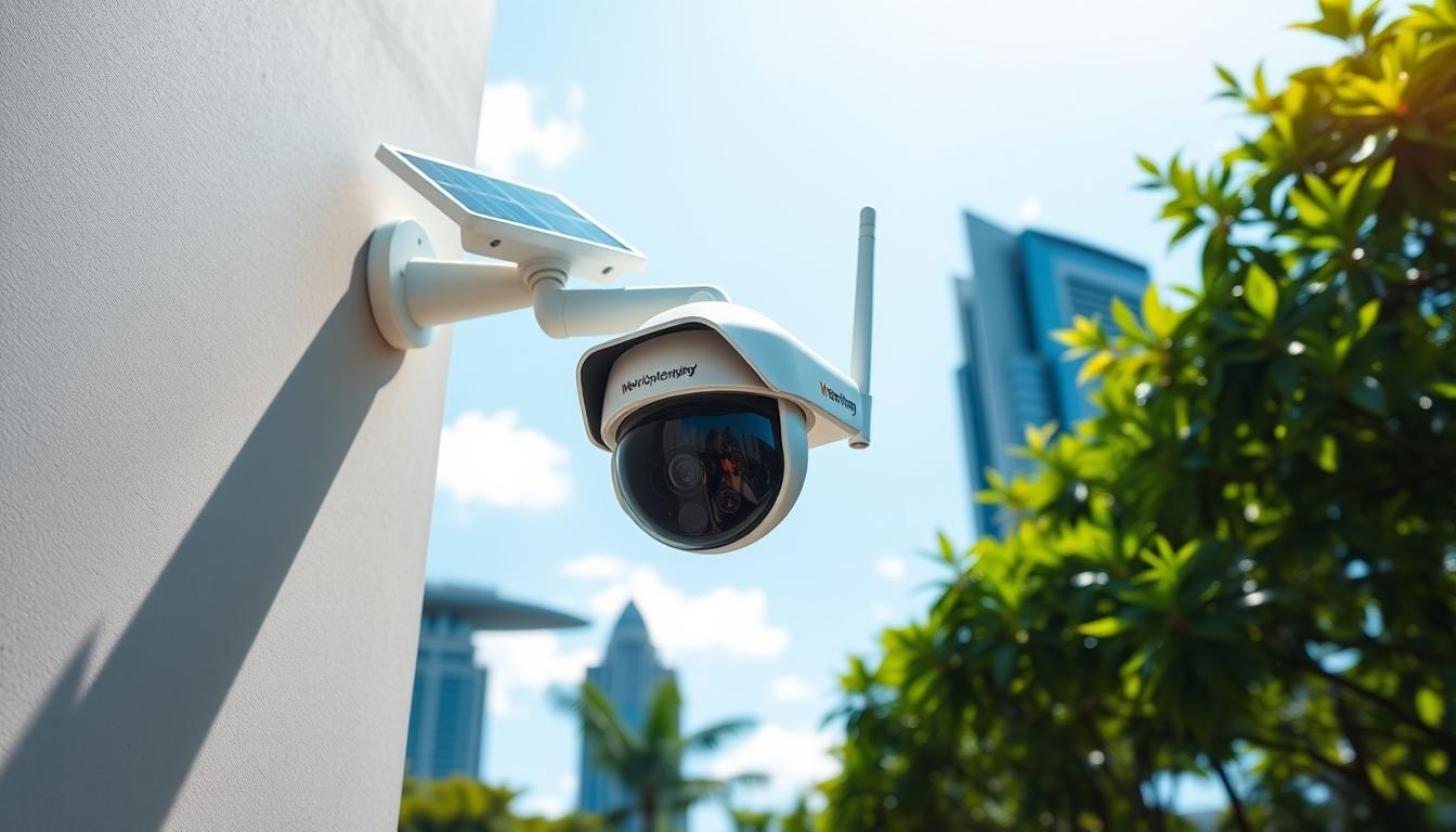 Solar Powered Security Camera with SIM Card Singapore