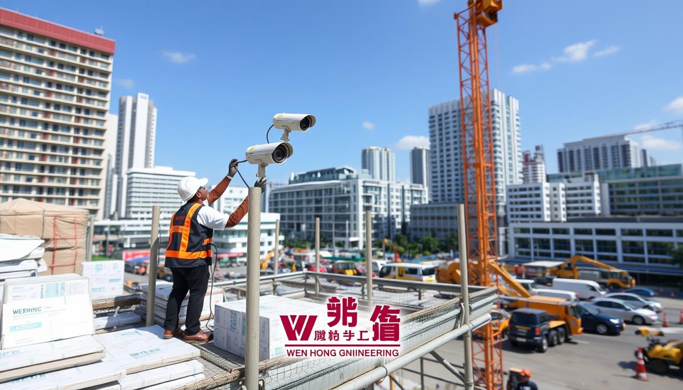Secure Builds: Top Construction Site CCTV in Singapore