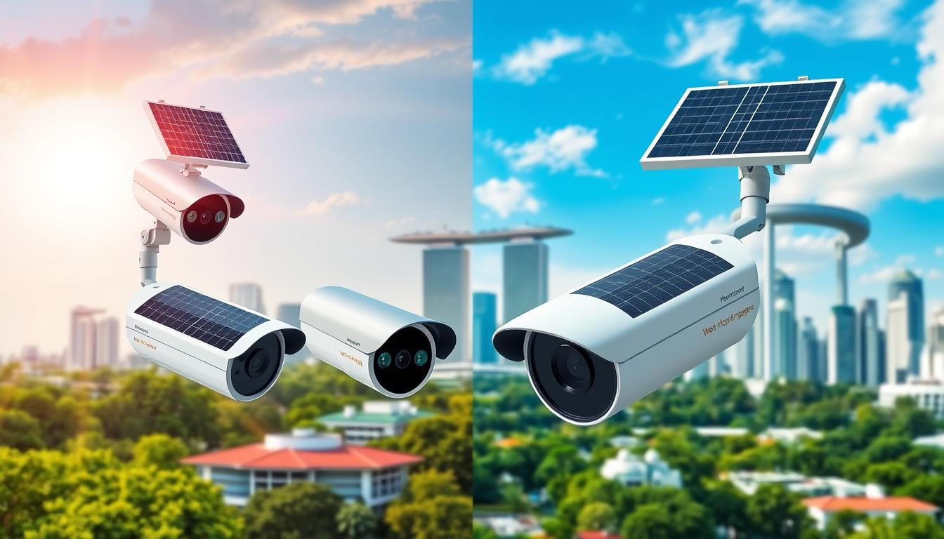 Solar Powered CCTV Cameras for Singapore Security