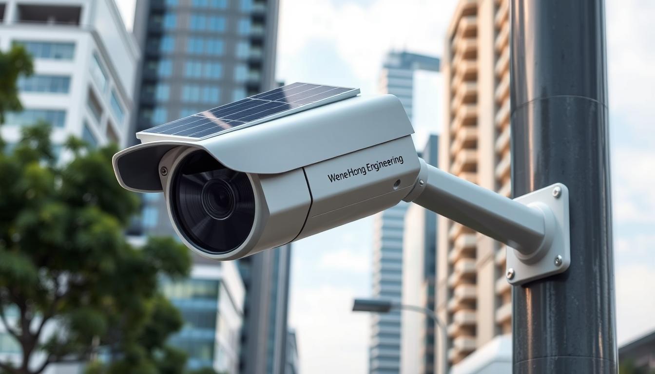 Solar CCTV Camera with SIM Card for Singapore Security