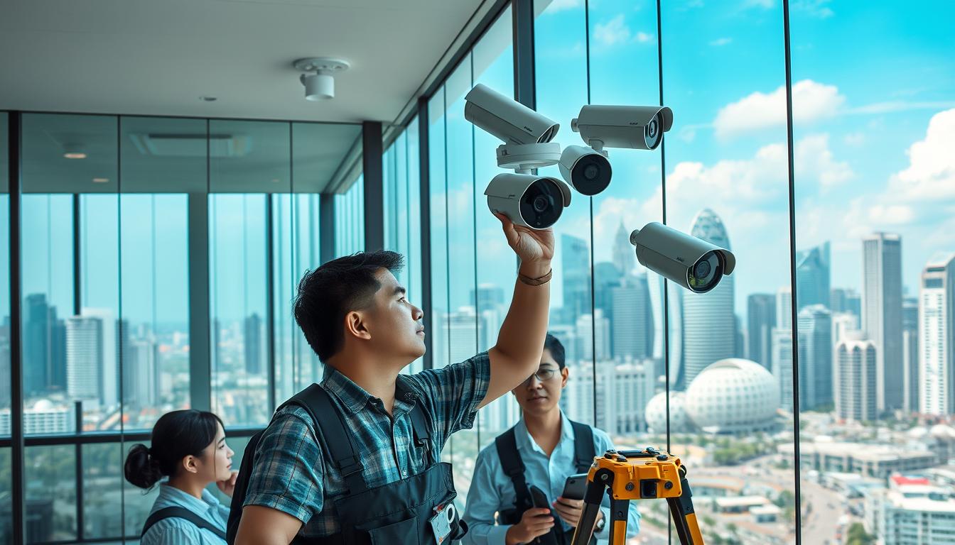 Commercial Security Camera Installation Cost in Singapore