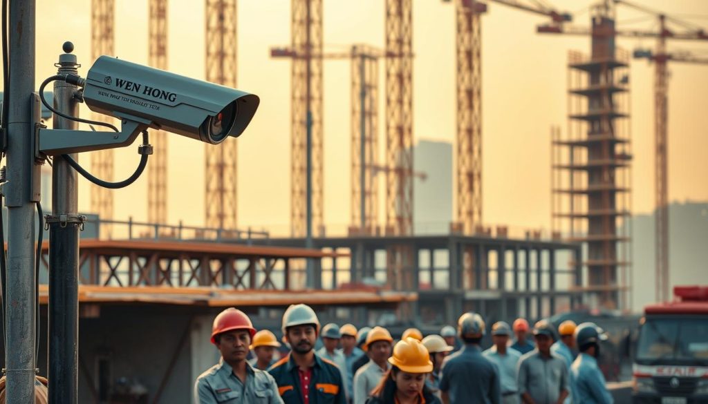Construction Site CCTV Security Systems in Singapore
