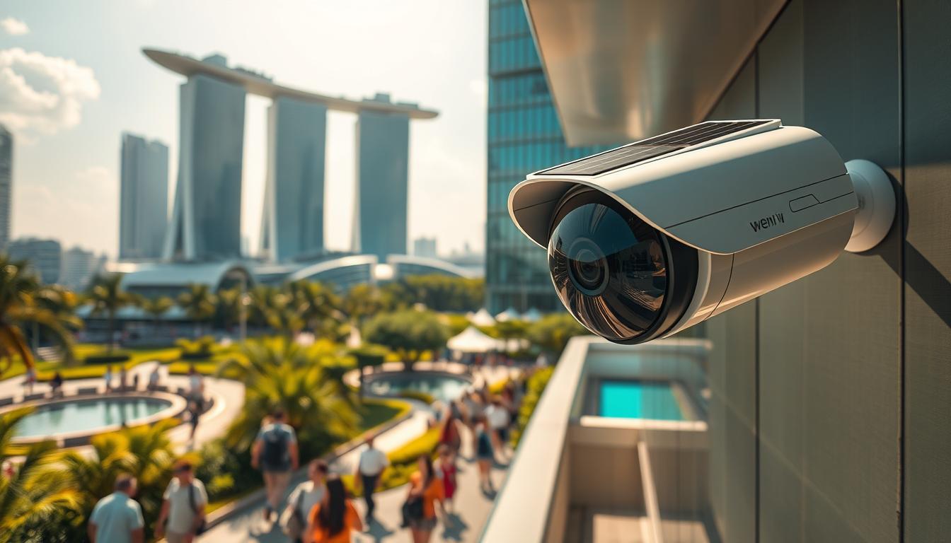 Solar Bullet Camera: Eco-Friendly Security in Singapore